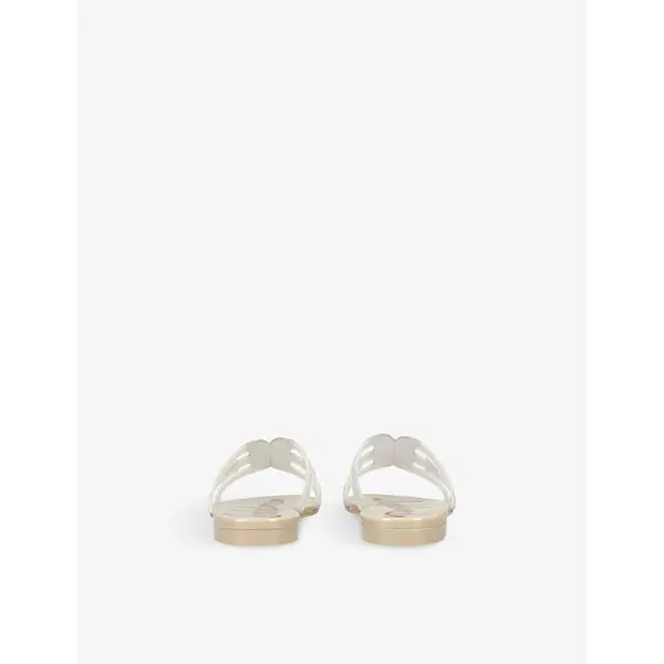 Sam Edelman Bay Jelly Slides - White