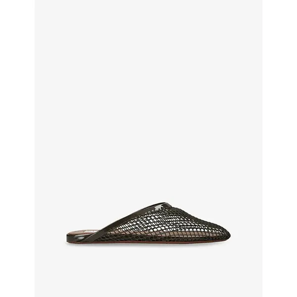 Alaïa Leather Mules