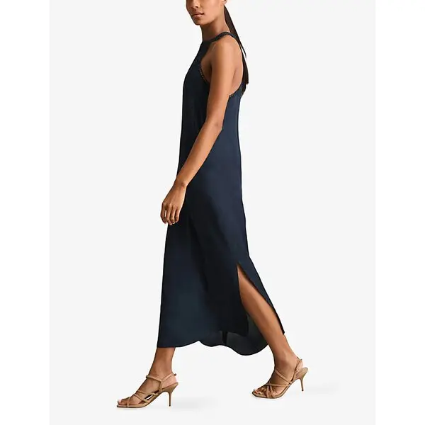 reiss embroidered dress Reiss main image 1