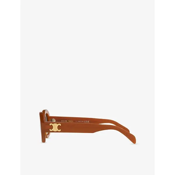 Celine Cl40194u Oval-frame Sunglasses