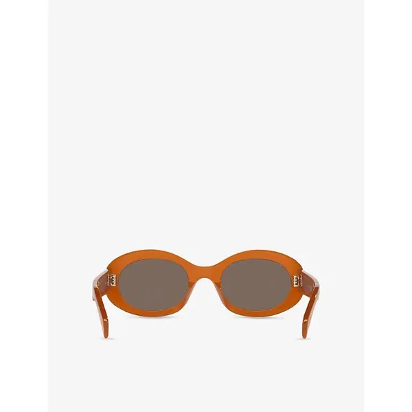 Celine Cl40194u Oval-frame Sunglasses