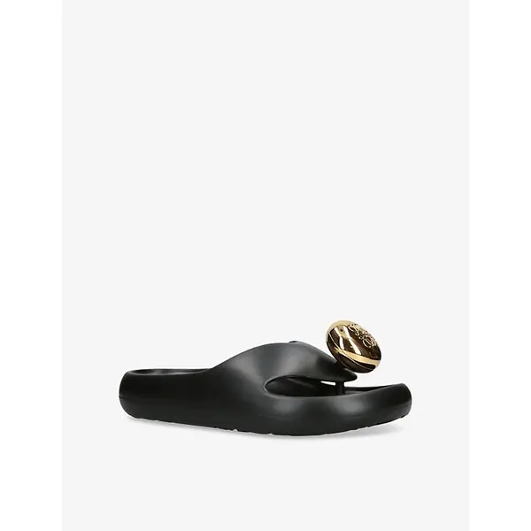 Loewe X Paula's Ibiza Rubber Sliders - Black/comb