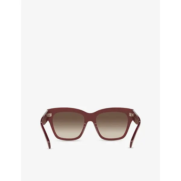 Celine Rectangle-frame Acetate Sunglasses