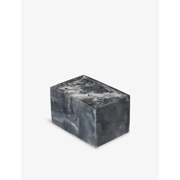 FERM LIVING Mist Resin Box - Charcoal