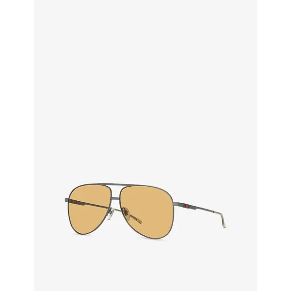 Gucci Gg1677s Aviator Sunglasses