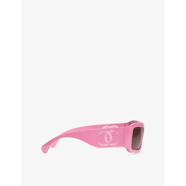Chanel Ch5526 Rectangle-frame Sunglasses
