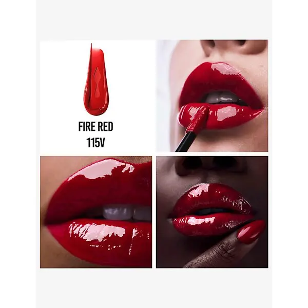 CHRISTIAN LOUBOUTIN Rouge Stiletto Vinyl Gloss Lip Gloss 115v 4ml - Fire Red