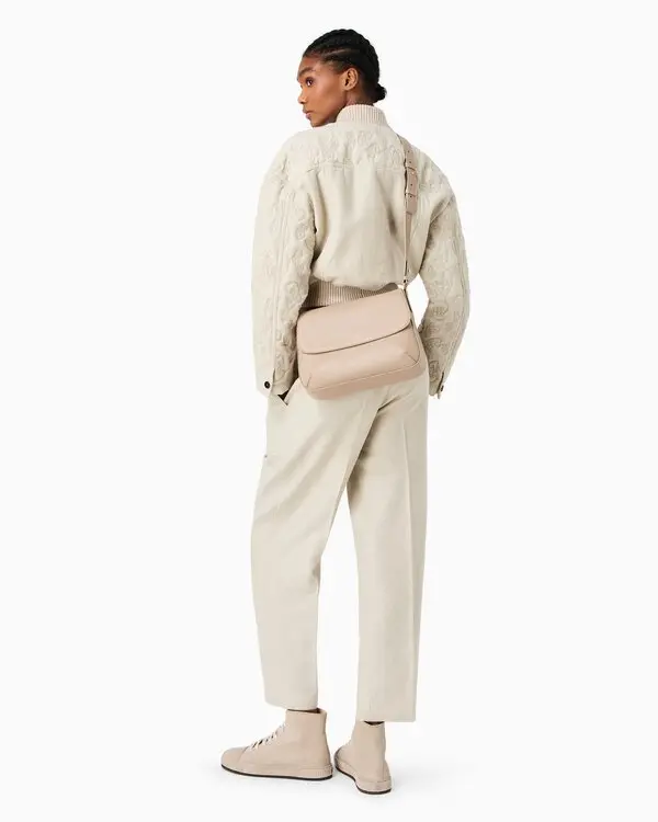 Giorgio Armani Medium La Prima Soft Bag - Beige