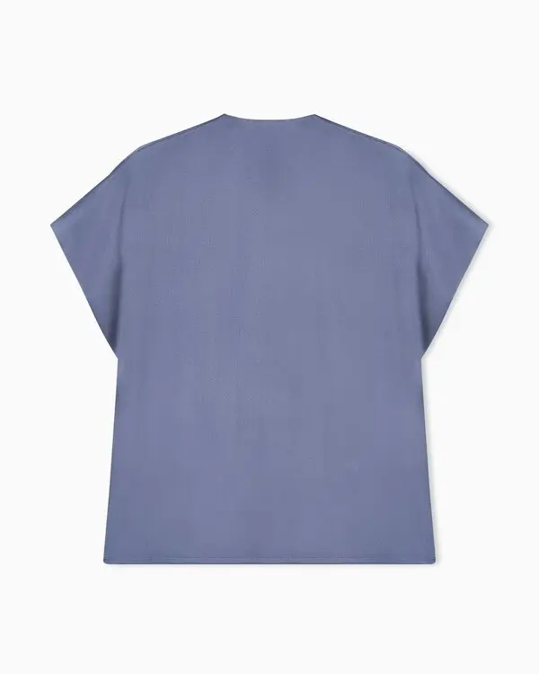Giorgio Armani Double Silk Satin Blouse