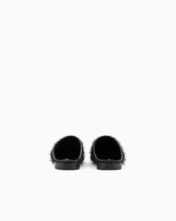 Giorgio Armani X 10 Corso Como Fur-effect Mules