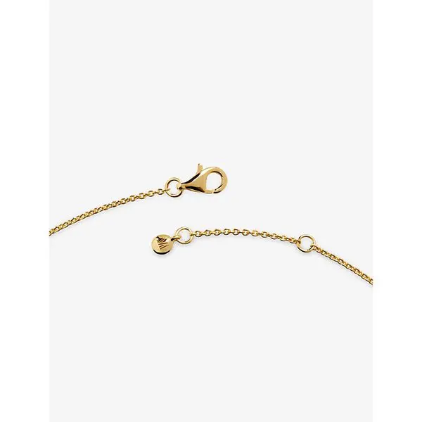 Monica Vinader Odyssey Aquamarine Vermeil Bracelet - Blue