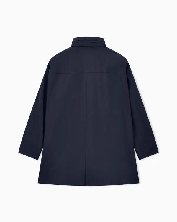 Giorgio Armani Stretch Nylon Pea Coat