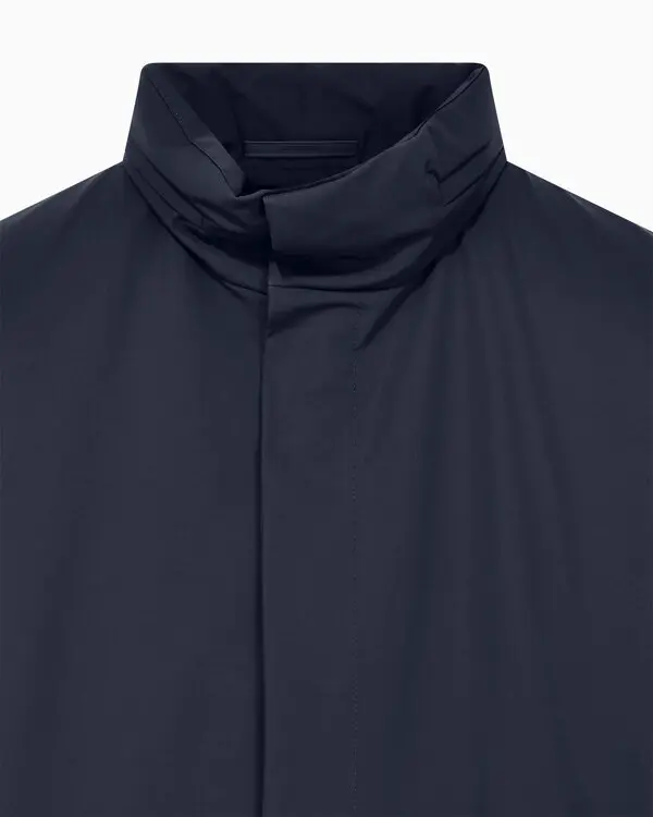 Giorgio Armani Stretch Nylon Pea Coat