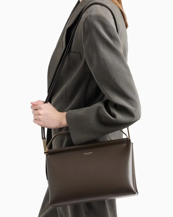 Giorgio Armani Large Leather Handbag