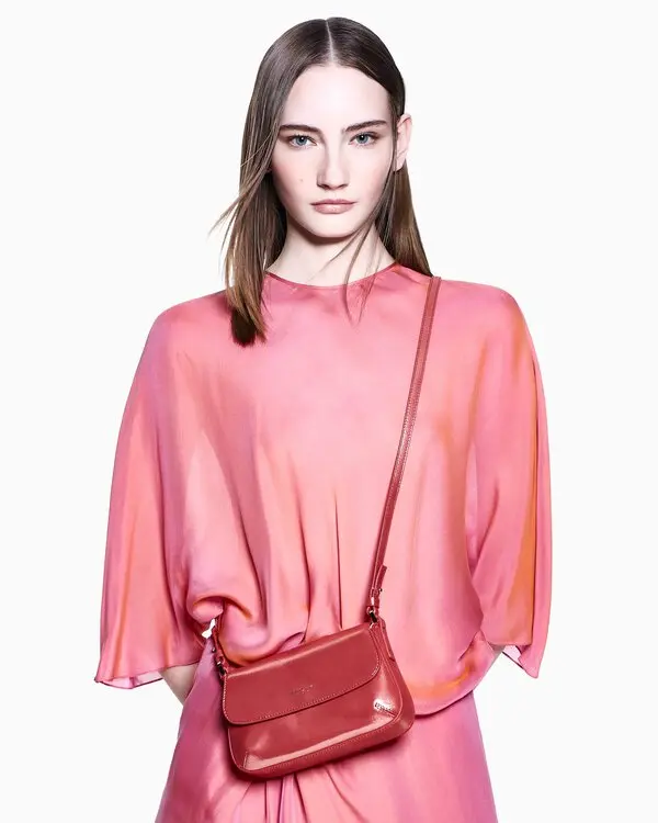 Giorgio Armani Mini La Prima Soft Bag - Orange