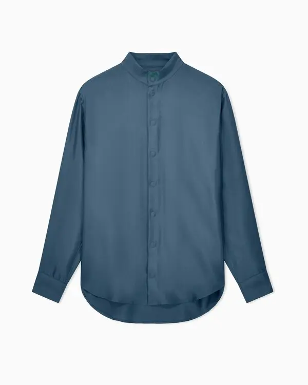 Giorgio Armani Silk Twill Shirt - Green