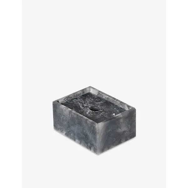 FERM LIVING Mist Resin Box - Charcoal