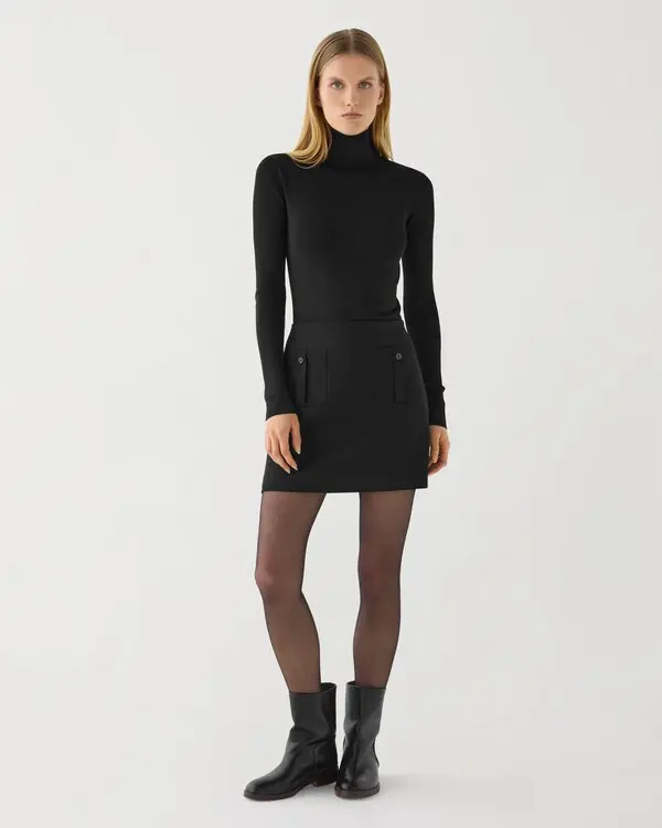 Veronica De Piante Sabine Mini Skirt - Black