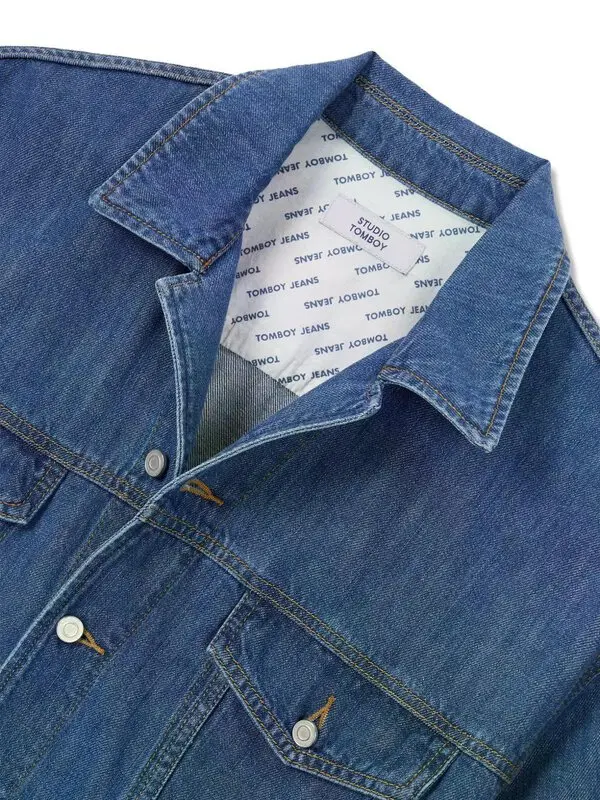 STUDIO TOMBOY Short-sleeve Denim Shirt