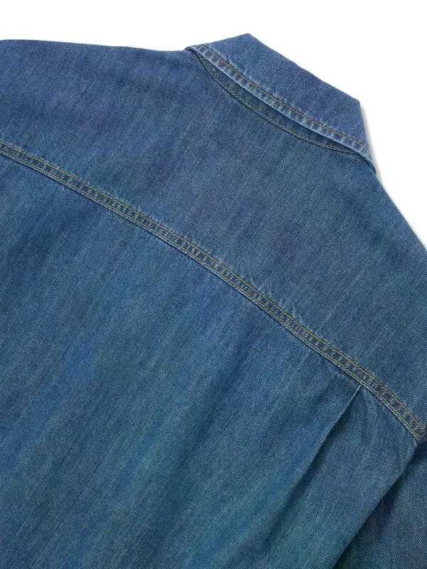 STUDIO TOMBOY Short-sleeve Denim Shirt