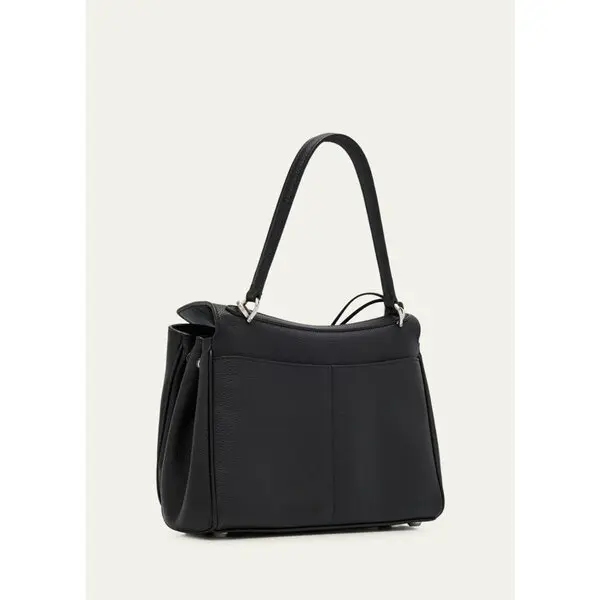 Balenciaga Small Grained Leather Top-handle Bag - Grey