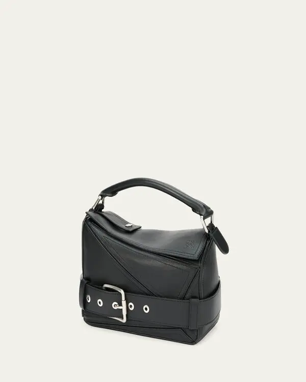 Loewe Puzzle Biker Top-handle Bag - Black