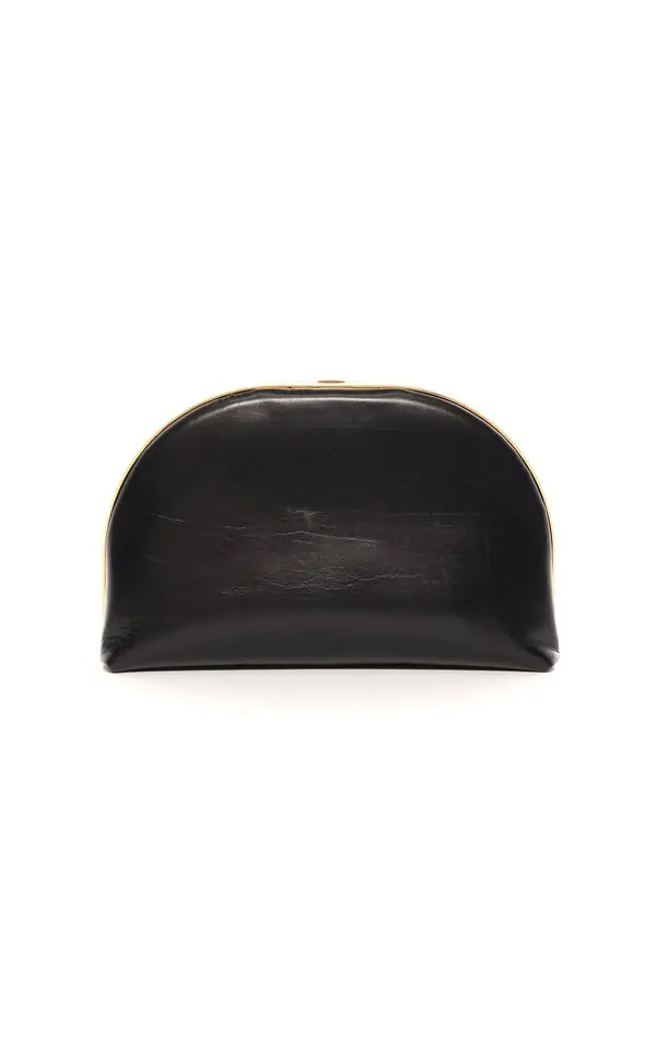 THE ROW Sylvia Leather Clutch