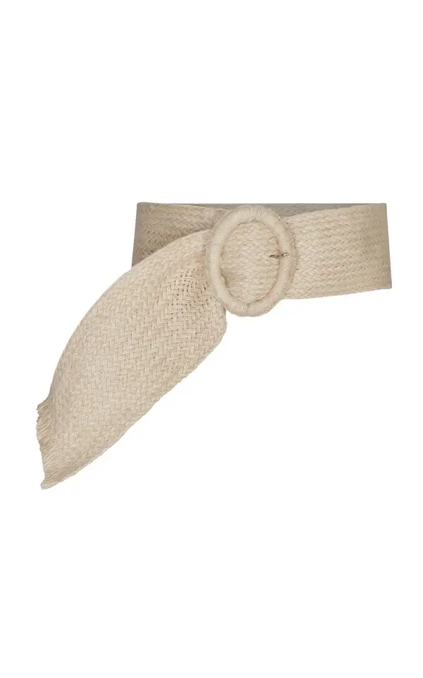 ANDRES OTALORA Guayabita Fiber Waist Belt - Neutral