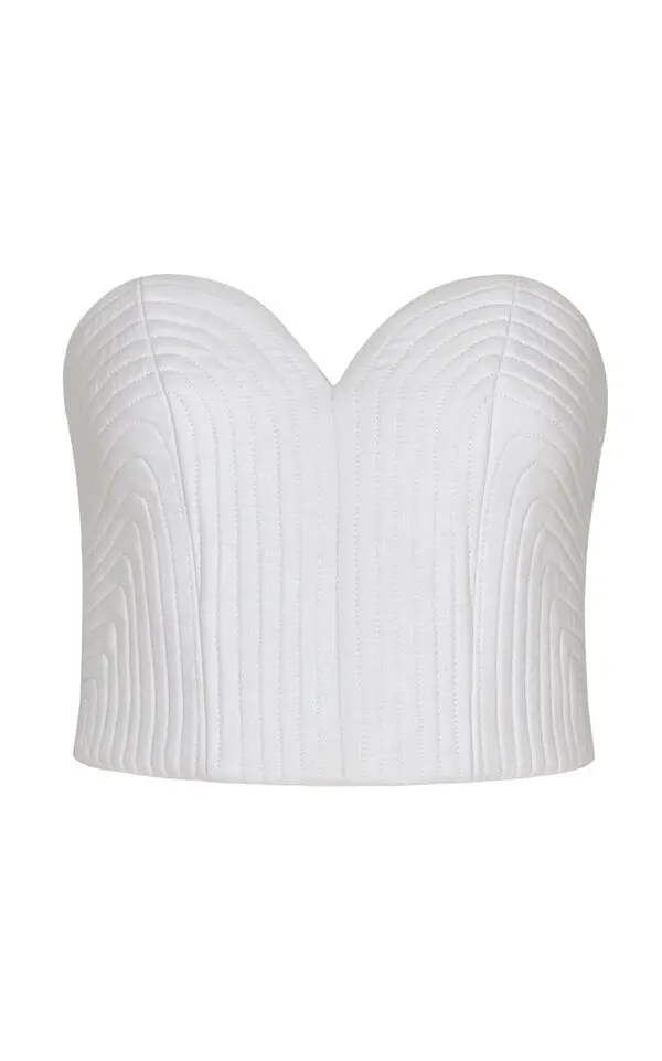ANDRES OTALORA De Sal Strapless Top