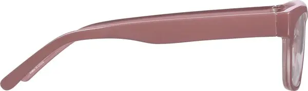 Zenni Vintage Rectangle Eyeglasses Plastic Full Rim Frame - Pink