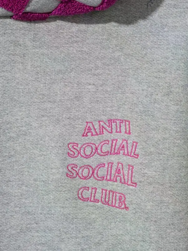 ANTI SOCIAL SOCIAL CLUB Checked Hoodie