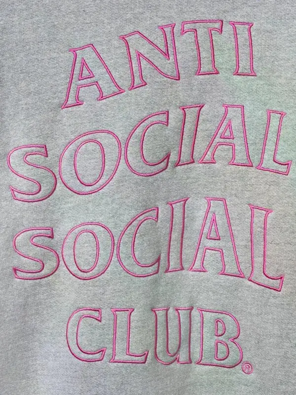 ANTI SOCIAL SOCIAL CLUB Checked Hoodie