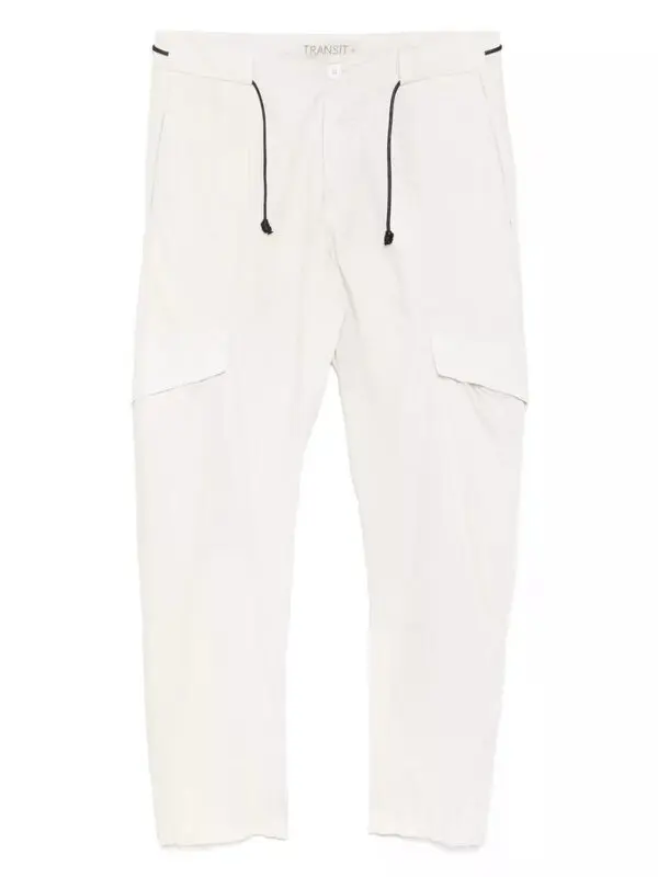Transit Drawstring Trousers - White