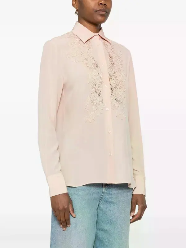 Ermanno Scervino Lace-panel Shirt