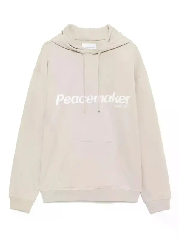 PEACEMAKER OAMC Floral-printed Hoodie - Neutrals