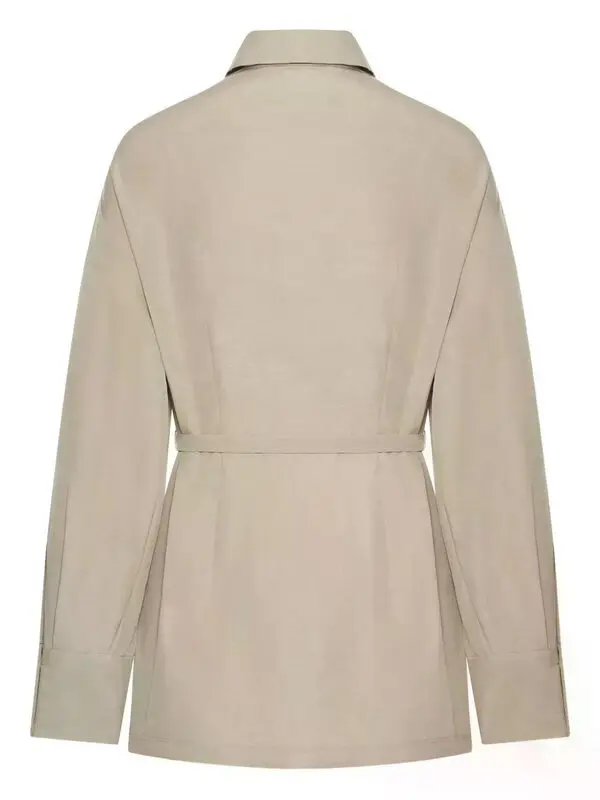 Max Mara Belted Utility Shirt