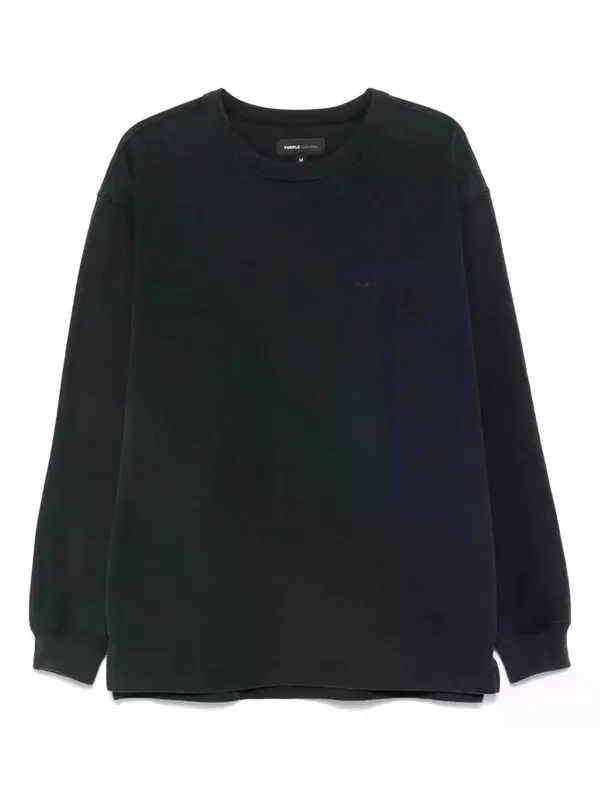 PURPLE BRAND Cotton T-shirt - Black