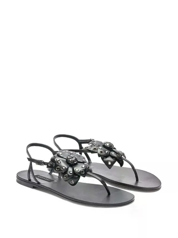 Casadei Stud-embellished Flat Sandals