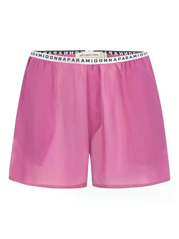 PARAMIDONNA Tessa Beach Shorts - Pink