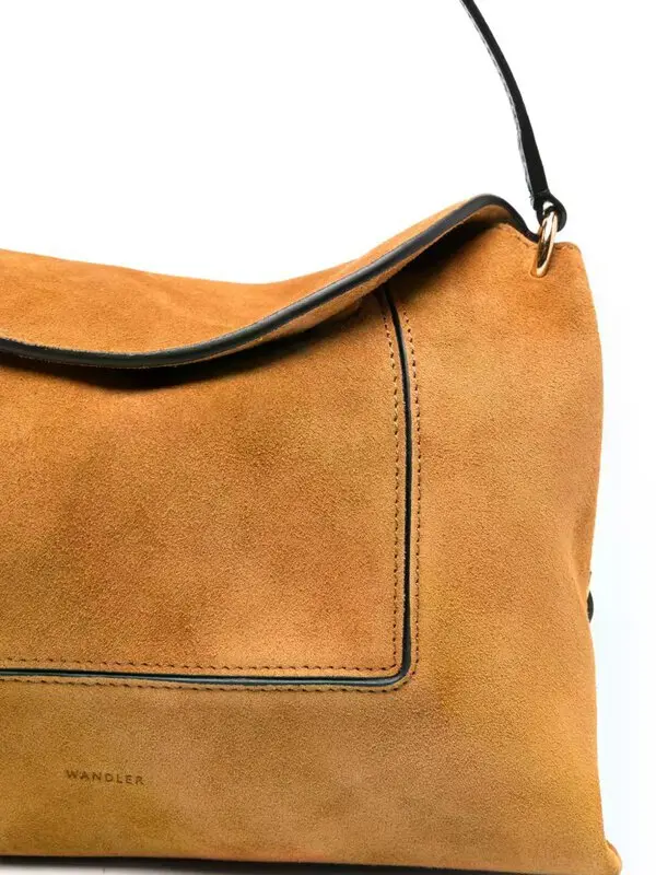 WANDLER Suede Shoulder Bag