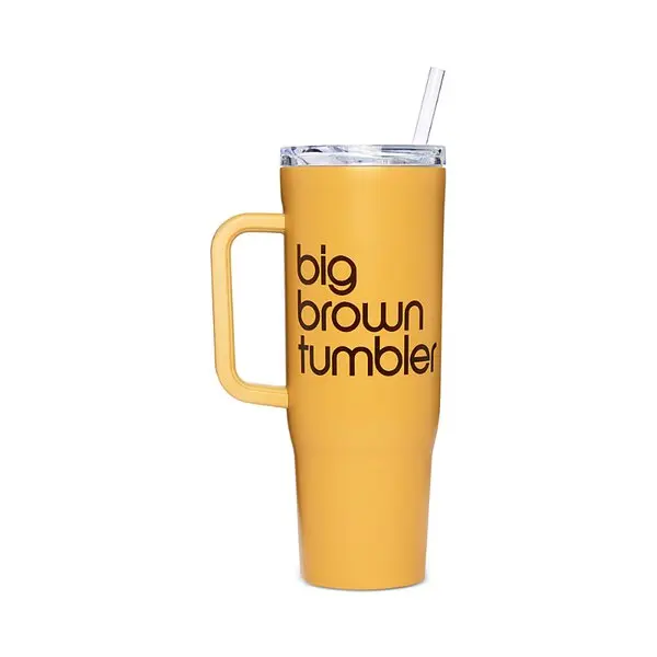 CORKCICLE Bloomingdale's Big Tumbler Cup With Lid And Straw Exclusive - Brown