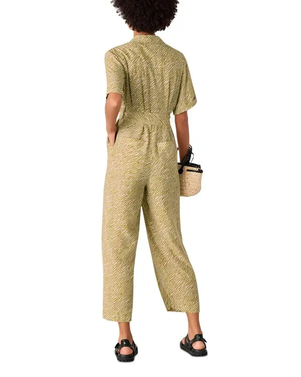 Whistles Kelly Tiger Flame Jumpsuit