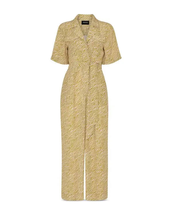 Whistles Kelly Tiger Flame Jumpsuit