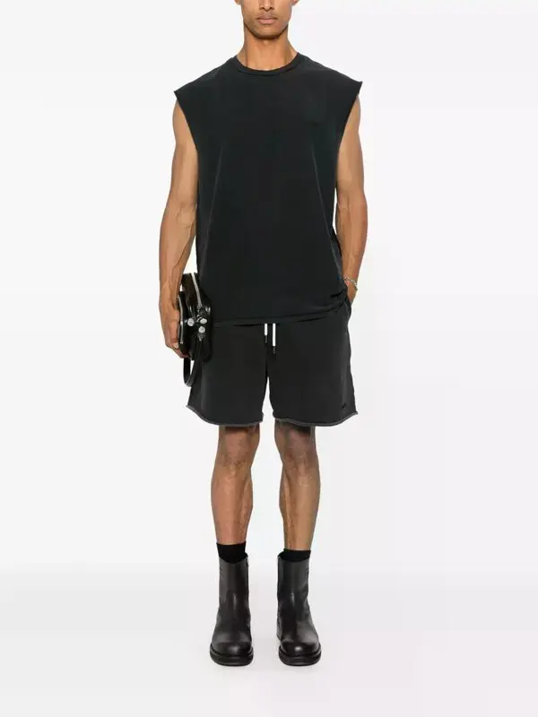 PURPLE BRAND Cotton Fleece Shorts
