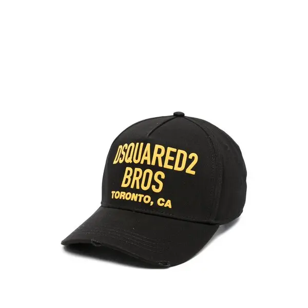 Dsquared2 Embroidered Logo Cap - Black