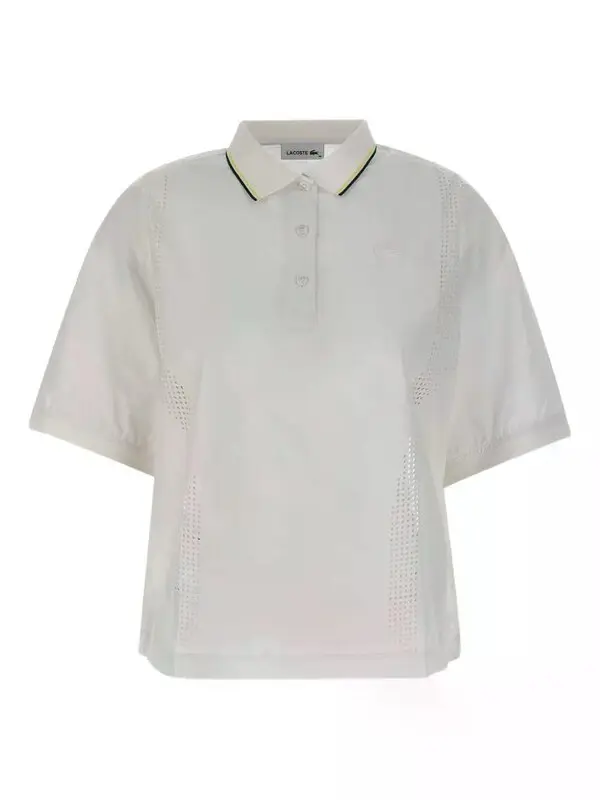 Lacoste Perforated Short-sleeve Polo Shirt