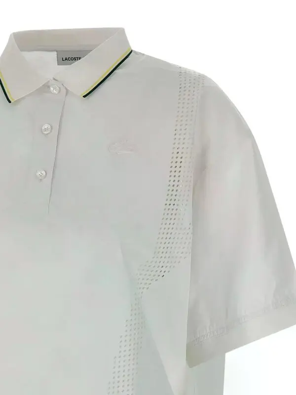 Lacoste Perforated Short-sleeve Polo Shirt