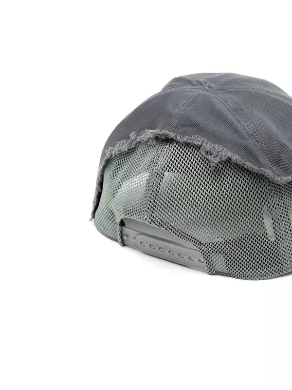 Mihara Yasuhiro Crushed Detail Cap - Grey | Editorialist