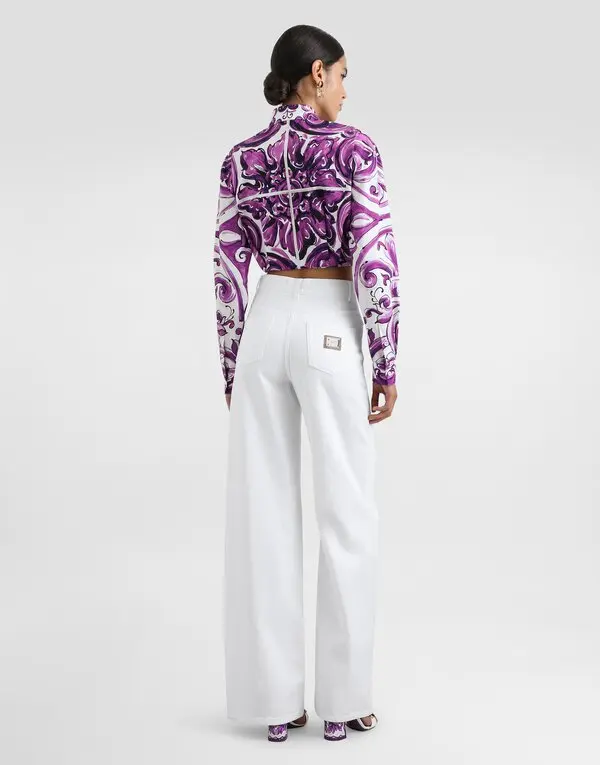 Dolce & Gabbana Majolica-print Poplin Shirt - Multicolor