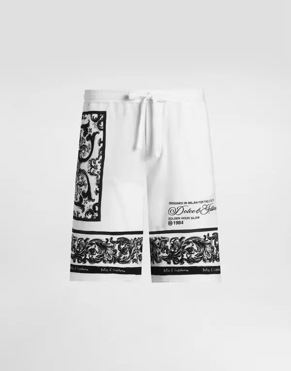 Dolce & Gabbana Majolica-print Bermuda Shorts - Multicolor